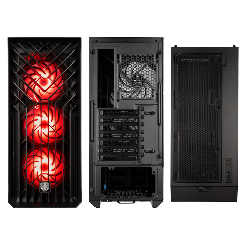High Airflow Kolink Unity Solar and Cascade PC Cases | Overclockers UK